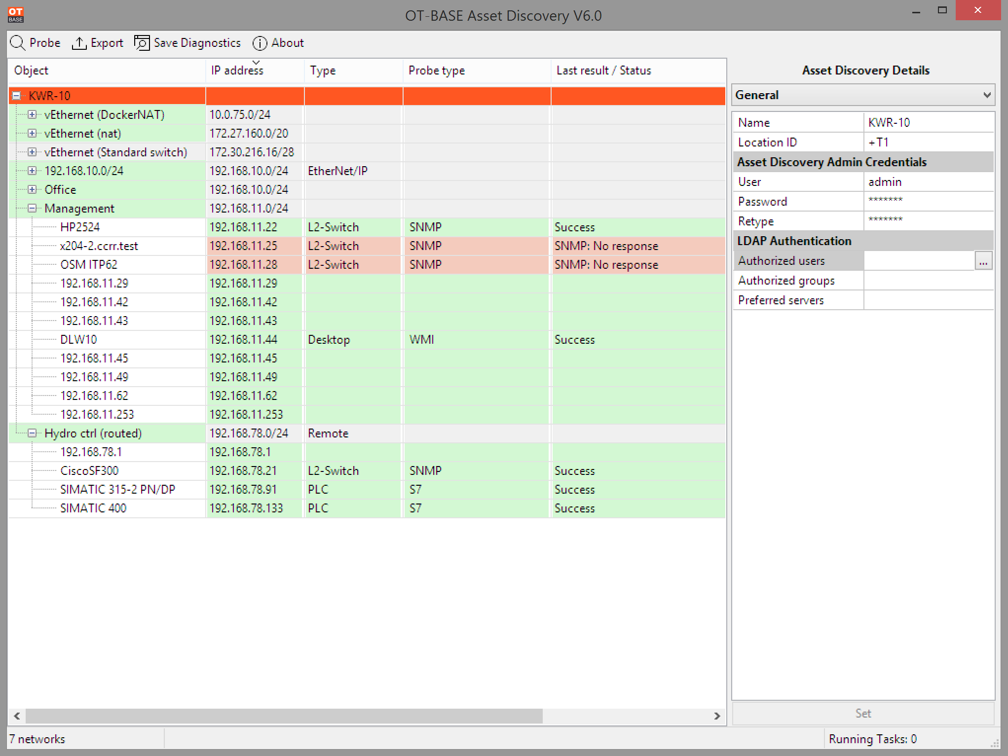 Introduction To Ot Base Asset Discovery Ot Base Help Center Langner Inc 